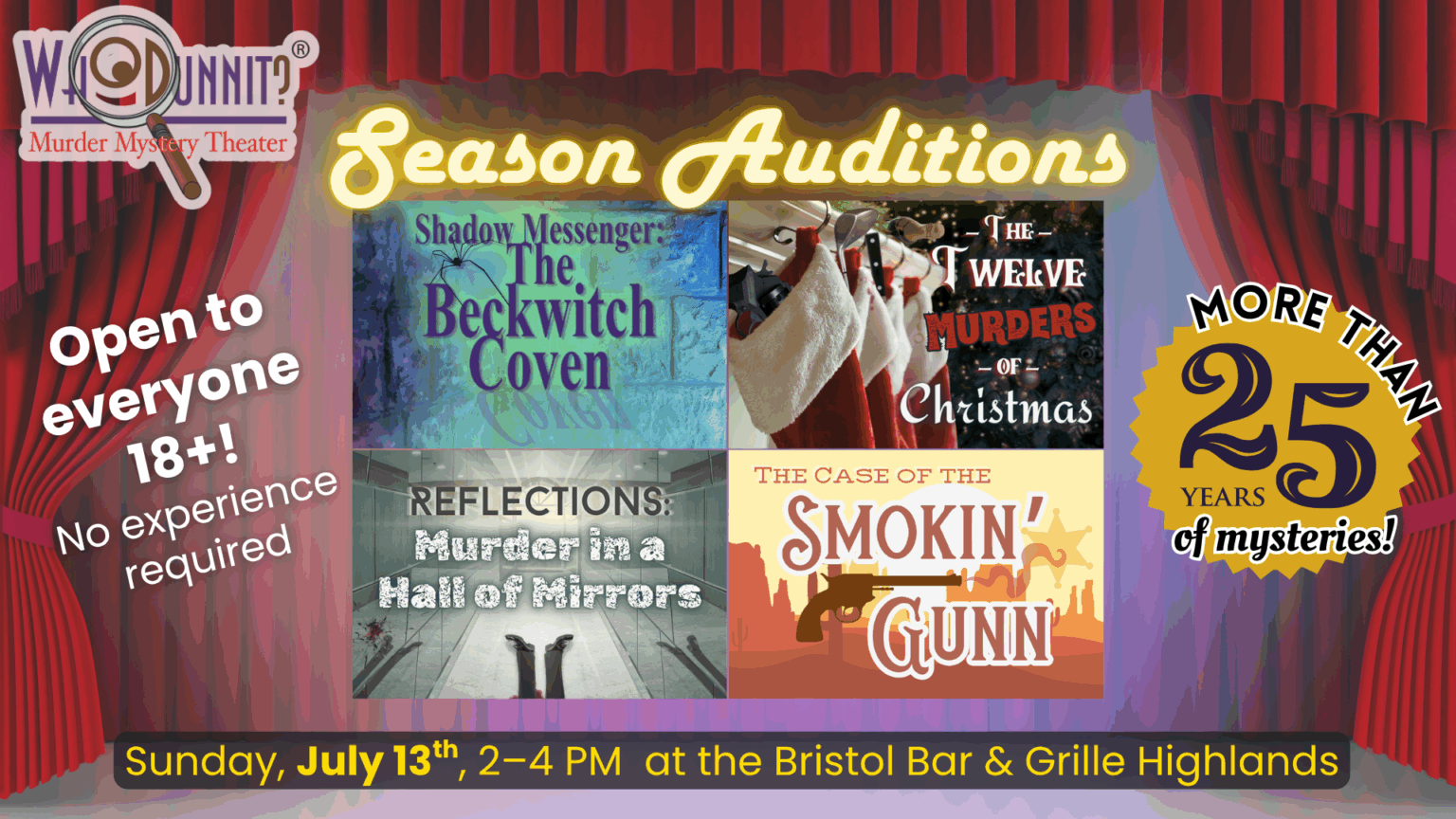 WhoDunnit Murder Mystery Theater – Presenting original, interactive ...